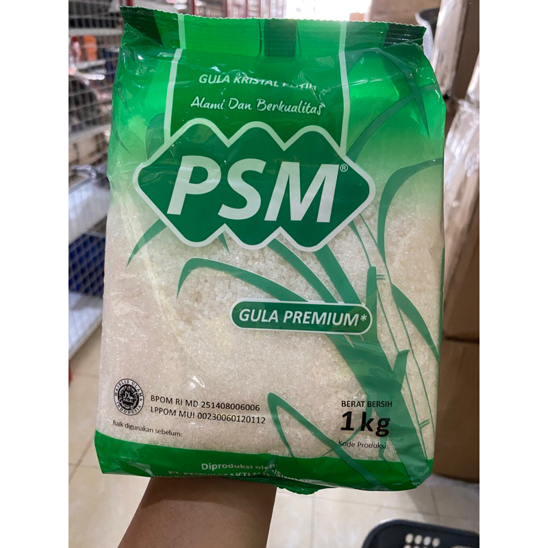 Jual GULA PASIR PSM 1KG | Shopee Indonesia
