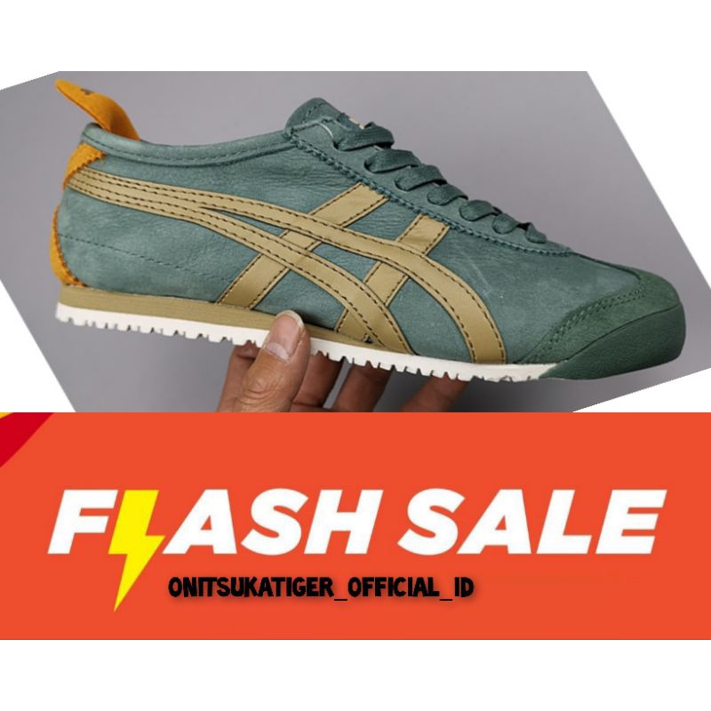 Jual onitsuka tiger mexico 66 original indo tali hikking green // free kaos kaki | Shopee Indonesia