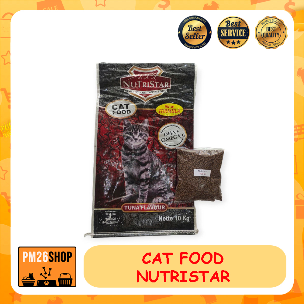 Jual MAKANAN KUCING CAT FOOD NUTRISTAR REPACK | Shopee Indonesia