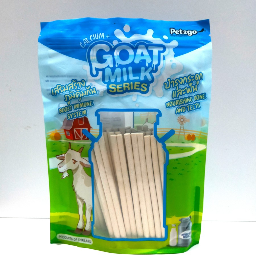 Jual Pet2go - 400g Calcium Goat Milk Series Cemilan Dental Untuk Anjing ...