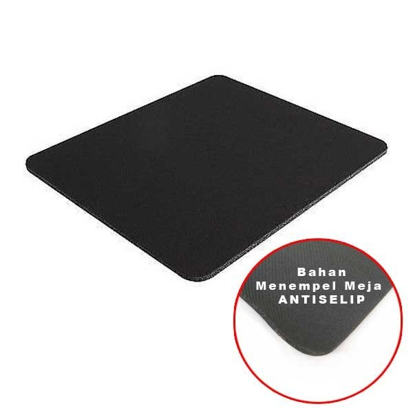 Jual Mousepad Gaming dan Office polos hitam mousepad laptop | Shopee ...