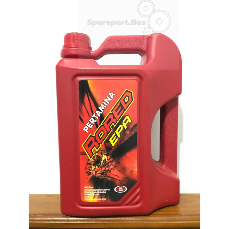Jual OLI MOBIL PERTAMINA RORED EPA SAE 140 GALON 4 LITERS | Shopee ...