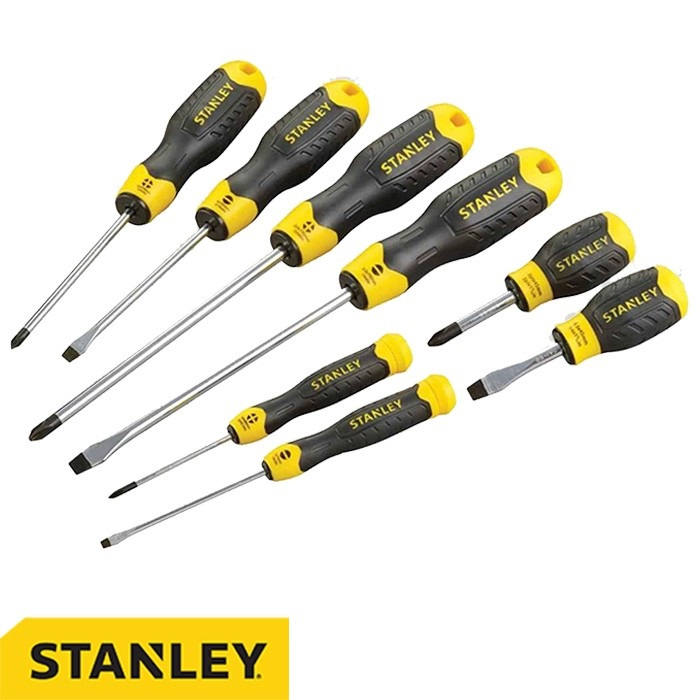 Jual STANLEY STMT66672 Cushion Grip Screwdriver Set / Obeng Set ...