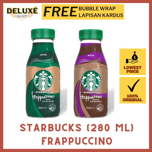 Jual STARBUCKS FRAPPUCCINO (280 ml) - Minuman Kopi Botol Ready to Drink ...