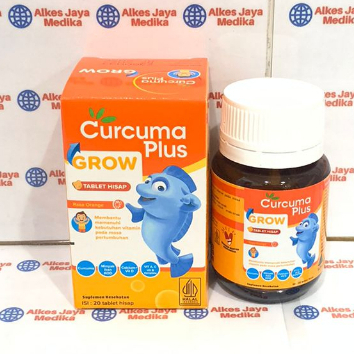 Jual Curcuma Plus Grow / Go Talz Rasa Jeruk Isi 20 tablet hisap ...
