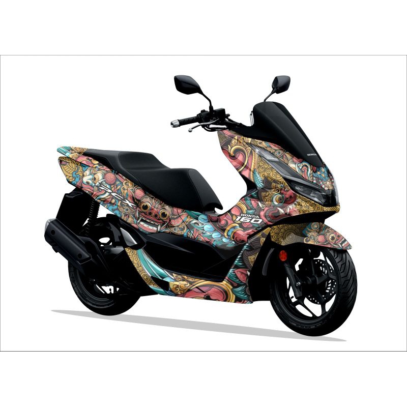 Jual stiker decal variasi Honda PCX new CBS 160 full body striping ...