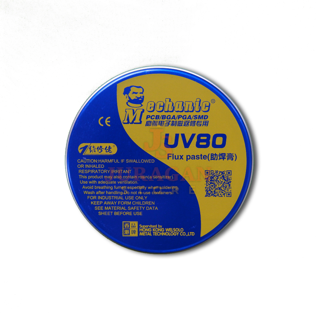 Jual PASTA SOLDER FLUX MECHANIC UV80 60 GRAM HALOGEN-FREE | Shopee Indonesia