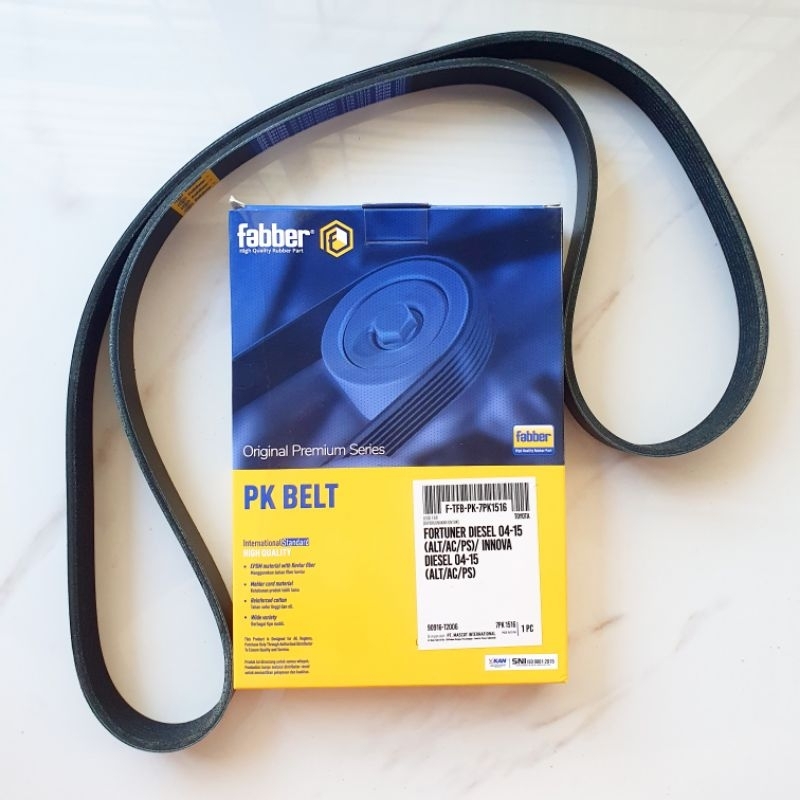 Jual VANBELT FAN BELT INNOVA FORTUNER DIESEL SOLAR 7PK-1516 (2004-2015 ...