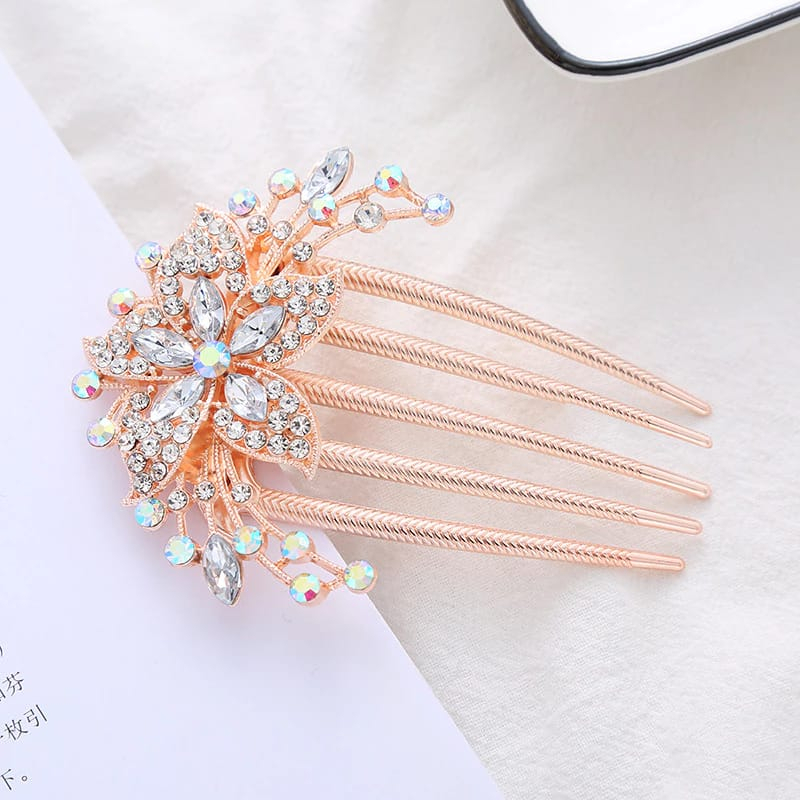 Jual Konde Tusuk Sirkam Rambut Cantik Korean Style Mahkota Rambut Tusuk ...