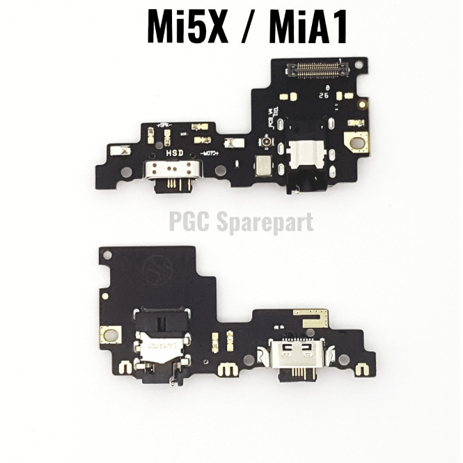 Jual Flexible Konektor Connector PCB Cas Charger + Mic Mi5X MiA1 - Mi ...