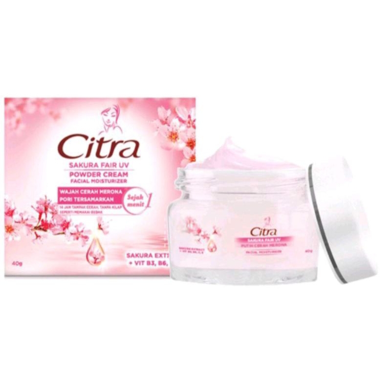 Jual NEW CITRA SAKURA GLOW | CITRA PEARLY GLOW | CITRA GREEN TEA 40G ...