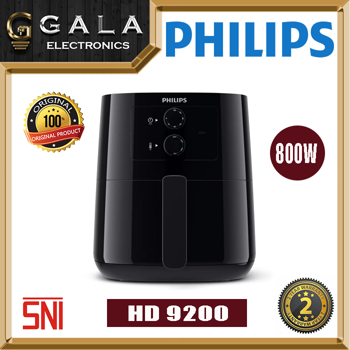 Jual Air Fryer Philips Spectre Low Watt HD 9200 800 Watt 4,1 Liter | Shopee Indonesia