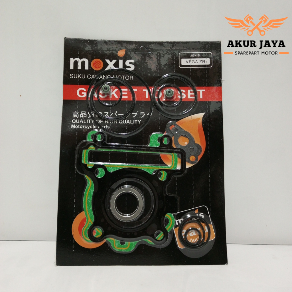 Jual GASKET PAKING FULL SET PLUS SEAL KLEP VEGA ZR MERK MOXIS | Shopee Indonesia