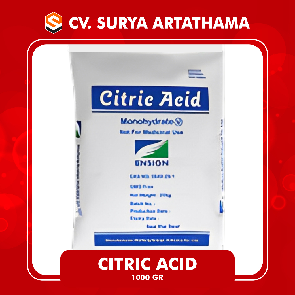 Jual Citric Acid / Asam Sitrat / Citrun | Shopee Indonesia