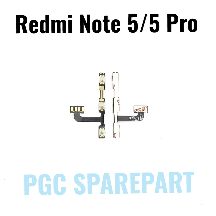 Jual Flexible Konektor Volume Power On Off Xiaomi Redmi Note 5 Pro ...