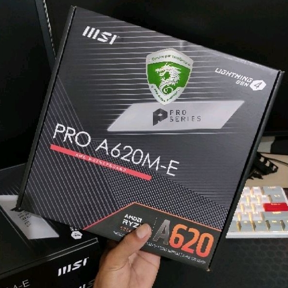 Jual MSI PRO A620M-E Motherboard AMD A620 Ryzen 7000 AM5 A620M MATX DDR5 | Shopee Indonesia
