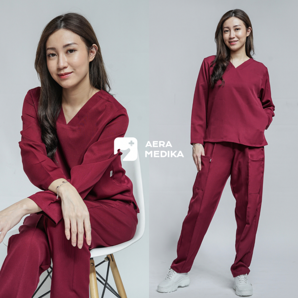 Jual ACTIVE Series - Two Way Stretch / Doctor's Scrub / Baju Jaga ...