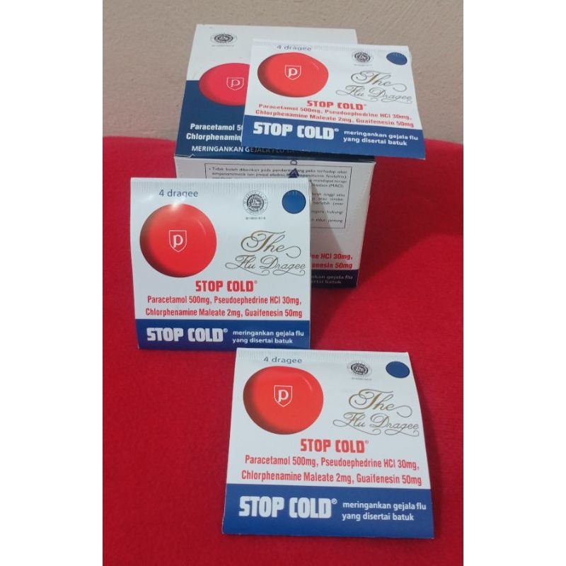 Jual Stop Cold Strip isi 4 Tablet / Obat Flu disertai Batuk | Shopee ...