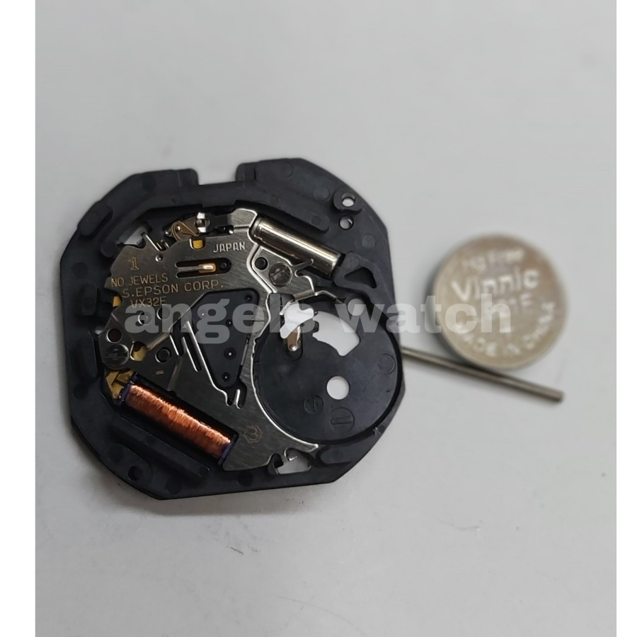 Jual MESIN JAM TANGAN EPSON VX32E JAPAN tanggal samping dan bawah | Shopee Indonesia
