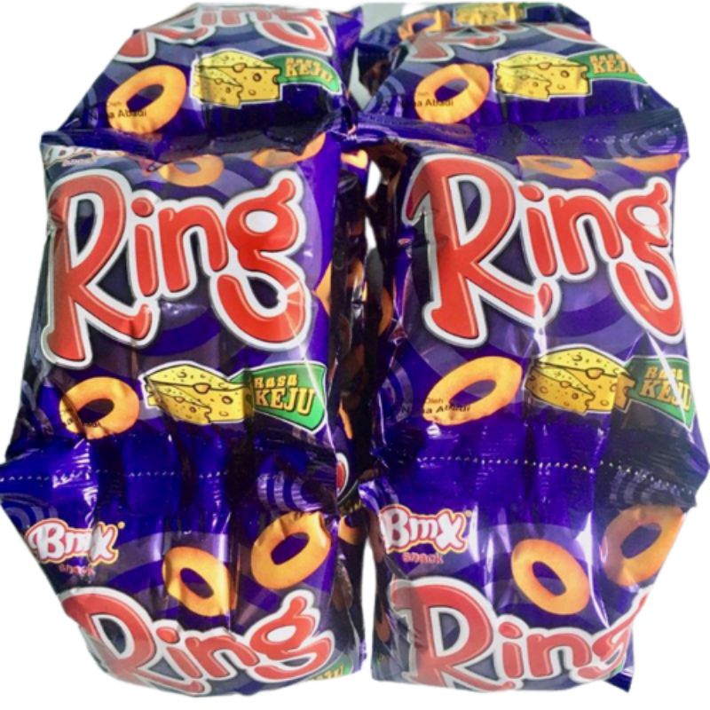 Jual BMX Ring Snack Berhadiah Rasa Keju isi 10 Pcs 1 Renceng | Shopee ...