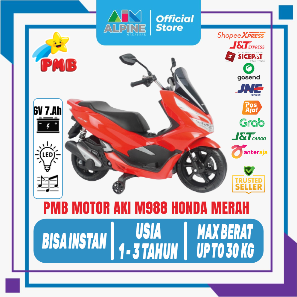 Jual MOTOR AKI ANAK BEST QUALITY PMB MOTOR AKI M988 HONDA ( GRATIS ...