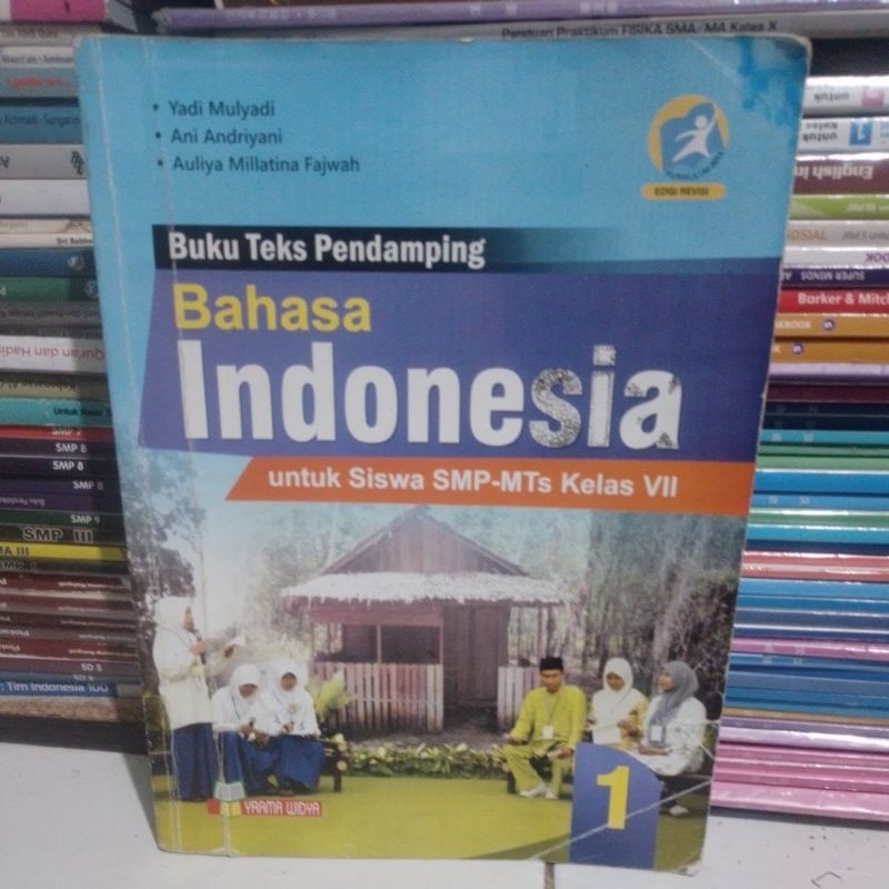 Jual Buku teks pendamping bahasa Indonesia kelas 1-7-VII smp edisi revisi | Shopee Indonesia