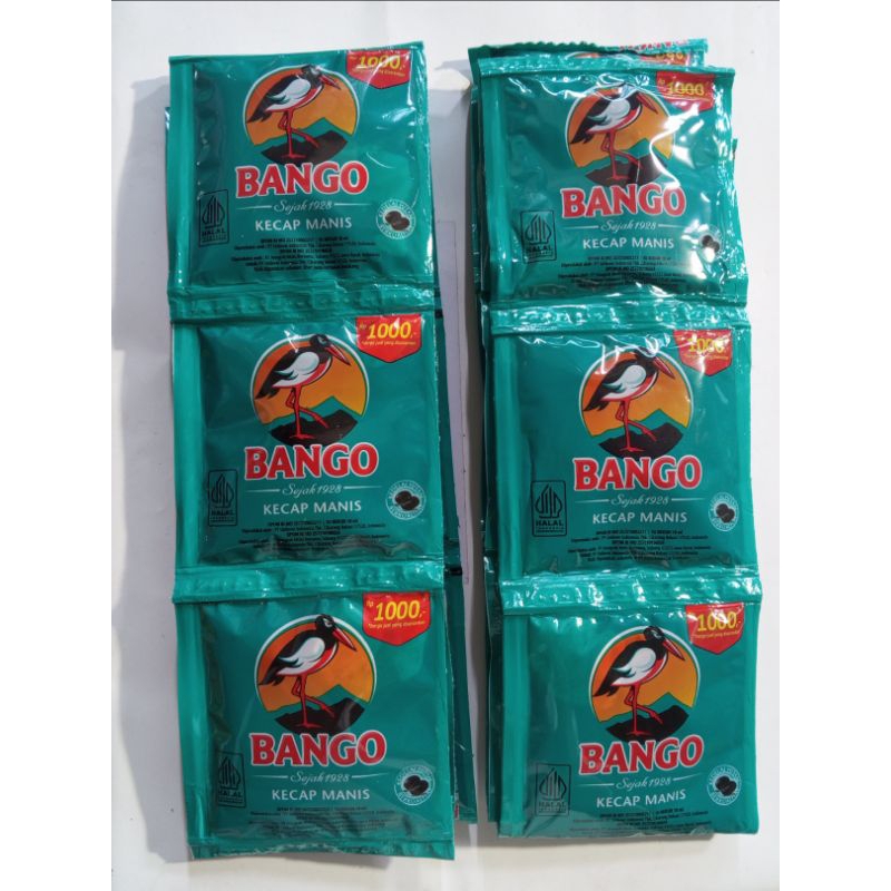 Jual Kecap Bango sachet isi 12 pcs @18ml | Shopee Indonesia