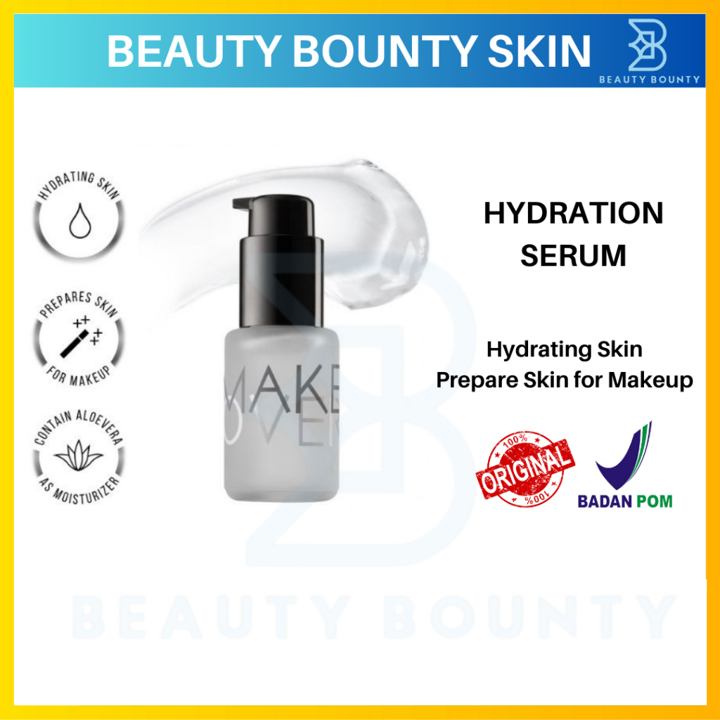Jual [ORIGINAL] MAKE OVER Hydration Serum 33ml | MakeOver Serum ...