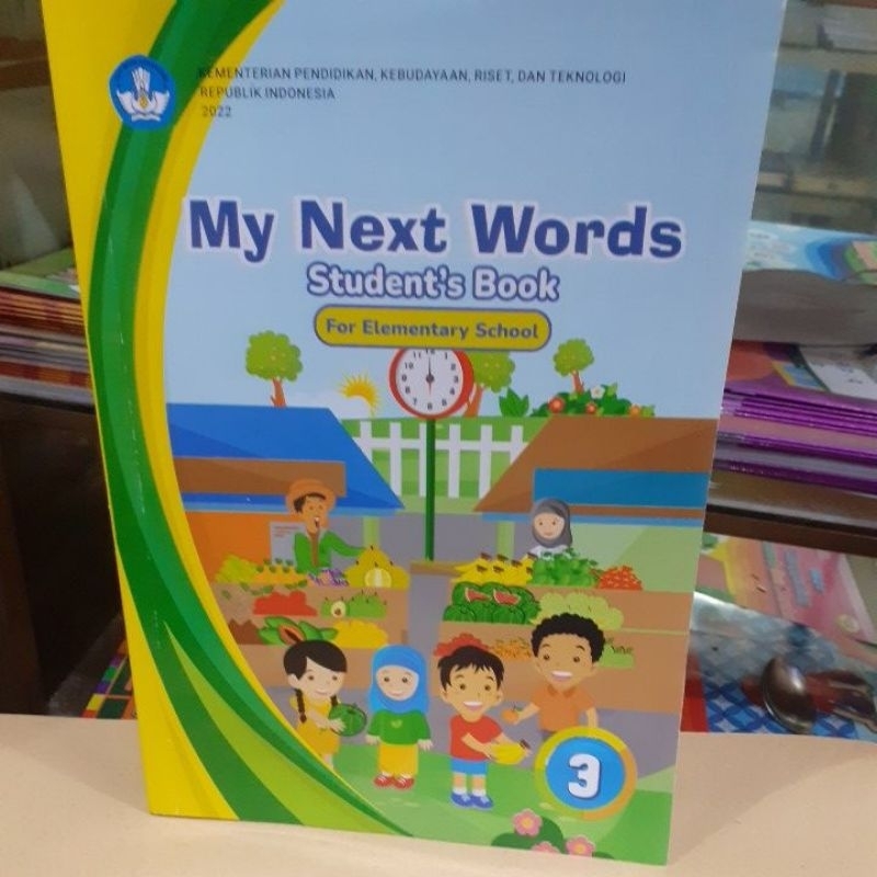 Jual Buku paket my next words student'book untuk kelas 3 sd kurikulum ...