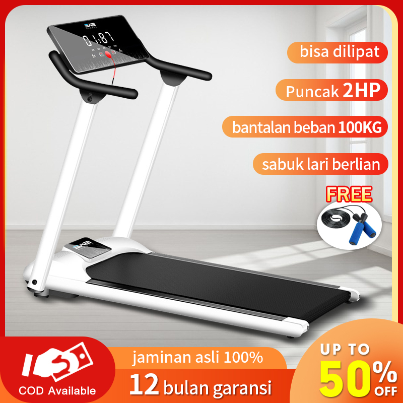 Jual JF Treadmill Elektrik Tredmil Listrik 2.0 Mesin Lari Olahraga Gym ...