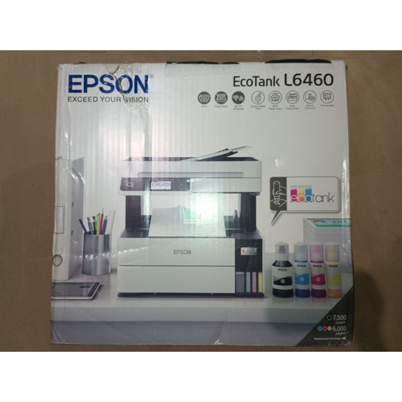 Jual Printer Epson L6460 ( PRINT COPY SCAN WIFI ADF F4 Legal ) Eco tank ...