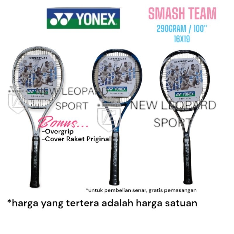 Jual Raket Tenis Yonex Smash Team Berat: 290g 100" / Tennis Racket | Shopee Indonesia