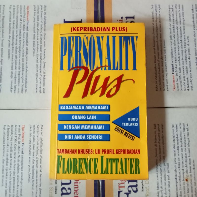 Jual PERSONALITY PLUS Florence Littauer | Shopee Indonesia