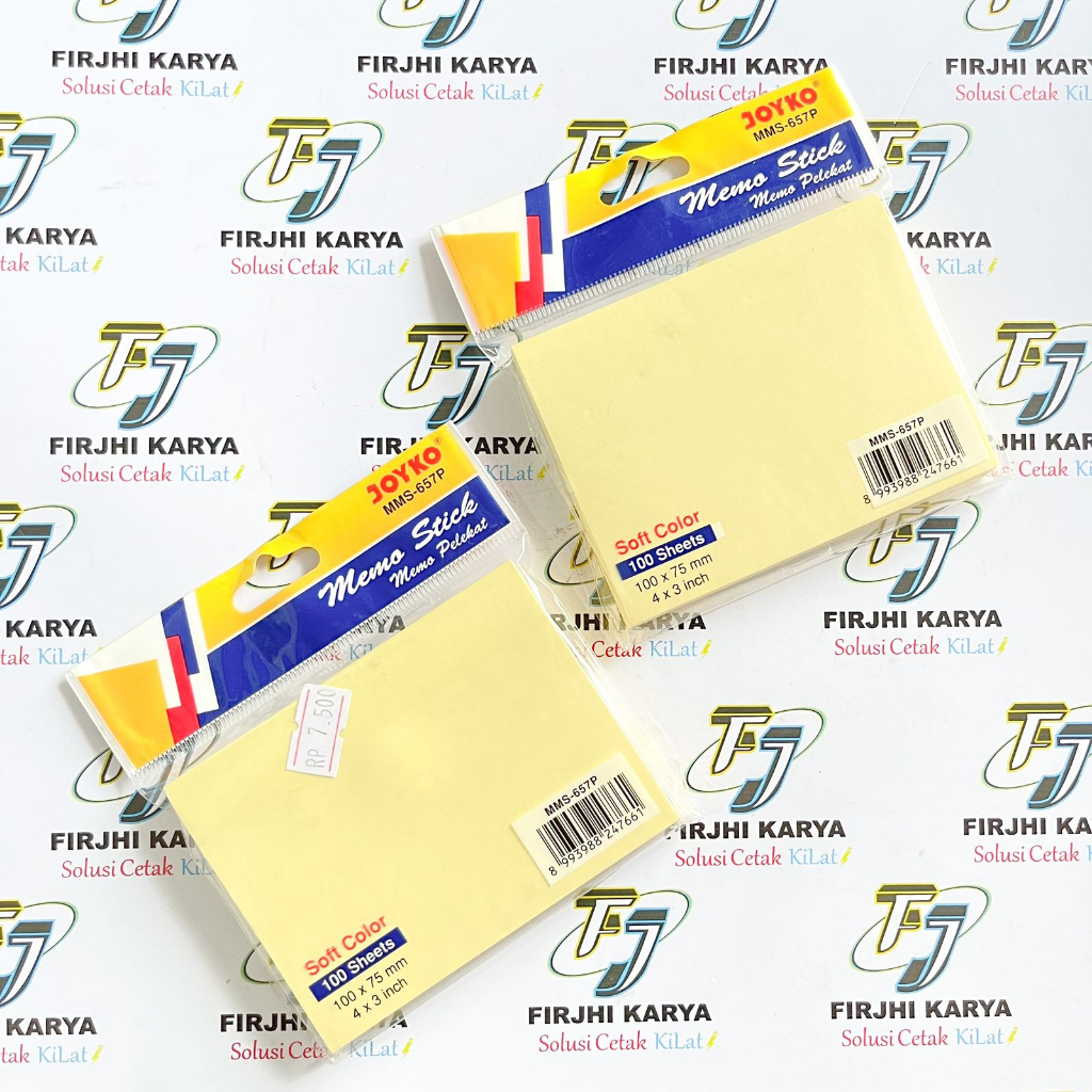 Jual Memo Stick Note Joyko MMS-P/Penanda Buku (Kuning Pucet) | Shopee ...