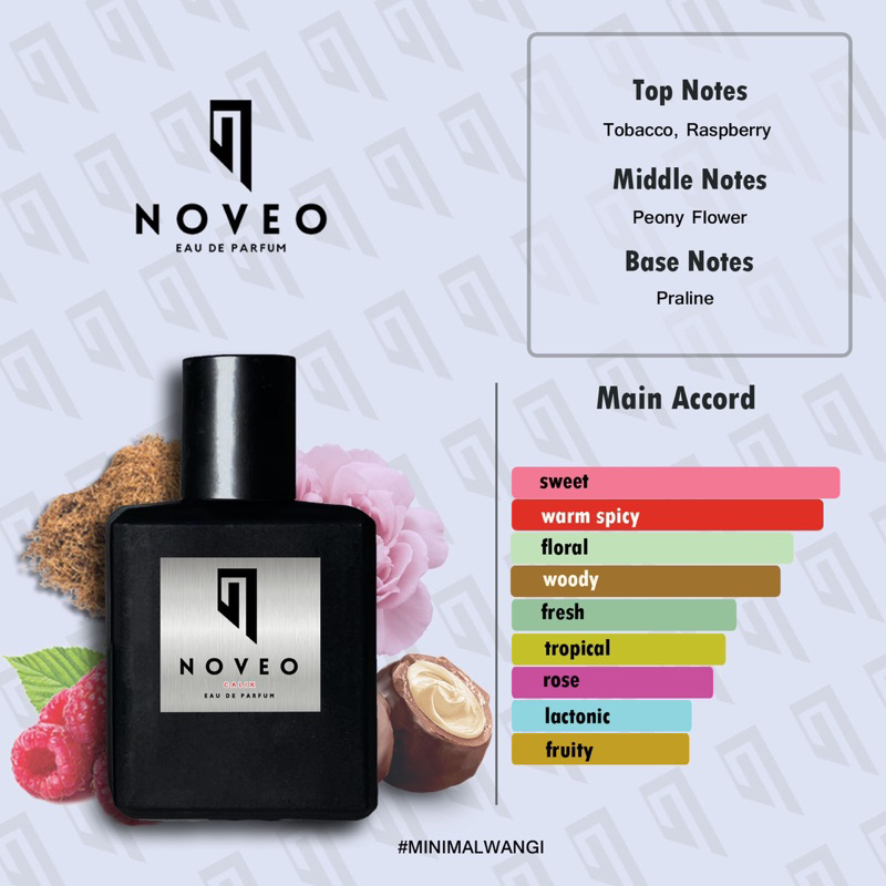 Jual Noveo Perfume - Calix | Parfum Eksklusif | Parfum Pria | Shopee Indonesia