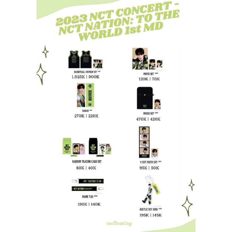 Jual [PLNSN] 2023 NCT CONCERT - NCT NATION: TO THE WORLD OFFICIAL 1ST ...