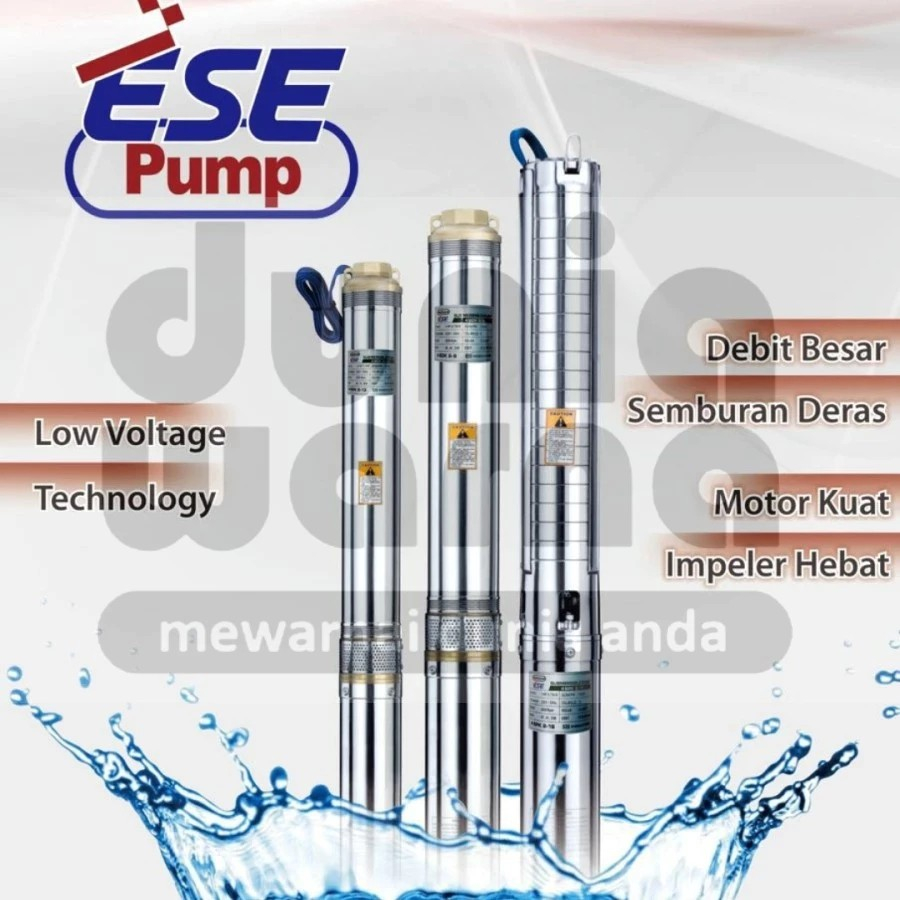 Jual ESE National Pompa Satelit Celup Submersible SDK 3 Inch 0.5Hp/0.5 ...