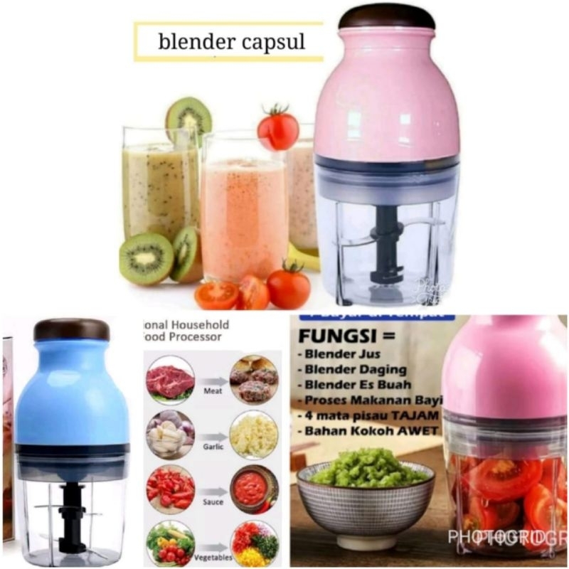 Jual blender capsul/blender kapsul/blender daging | Shopee Indonesia