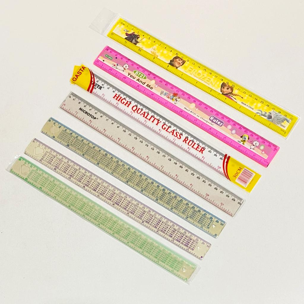 Jual BOS Penggaris 30 cm/Mistar/Penggaris/Ruler Set/Penggaris Lucu ...