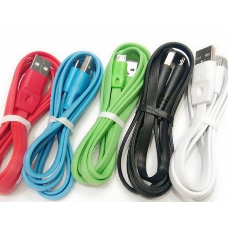 Jual (COD)Kabel Data Bulat Fast Charging 1 pcs warna random | Shopee ...
