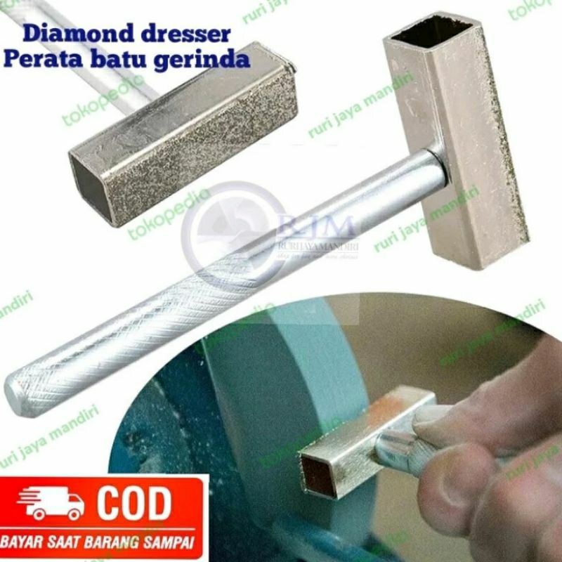 Jual diamond dresser alat perata batu gerinda duduk batu ijo manual ...
