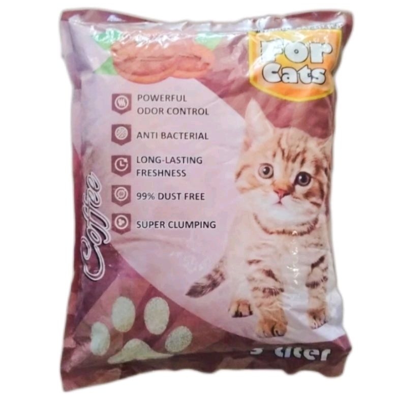 Jual FOR CATS Bentonite Cat Litter (5 Liter) | Shopee Indonesia