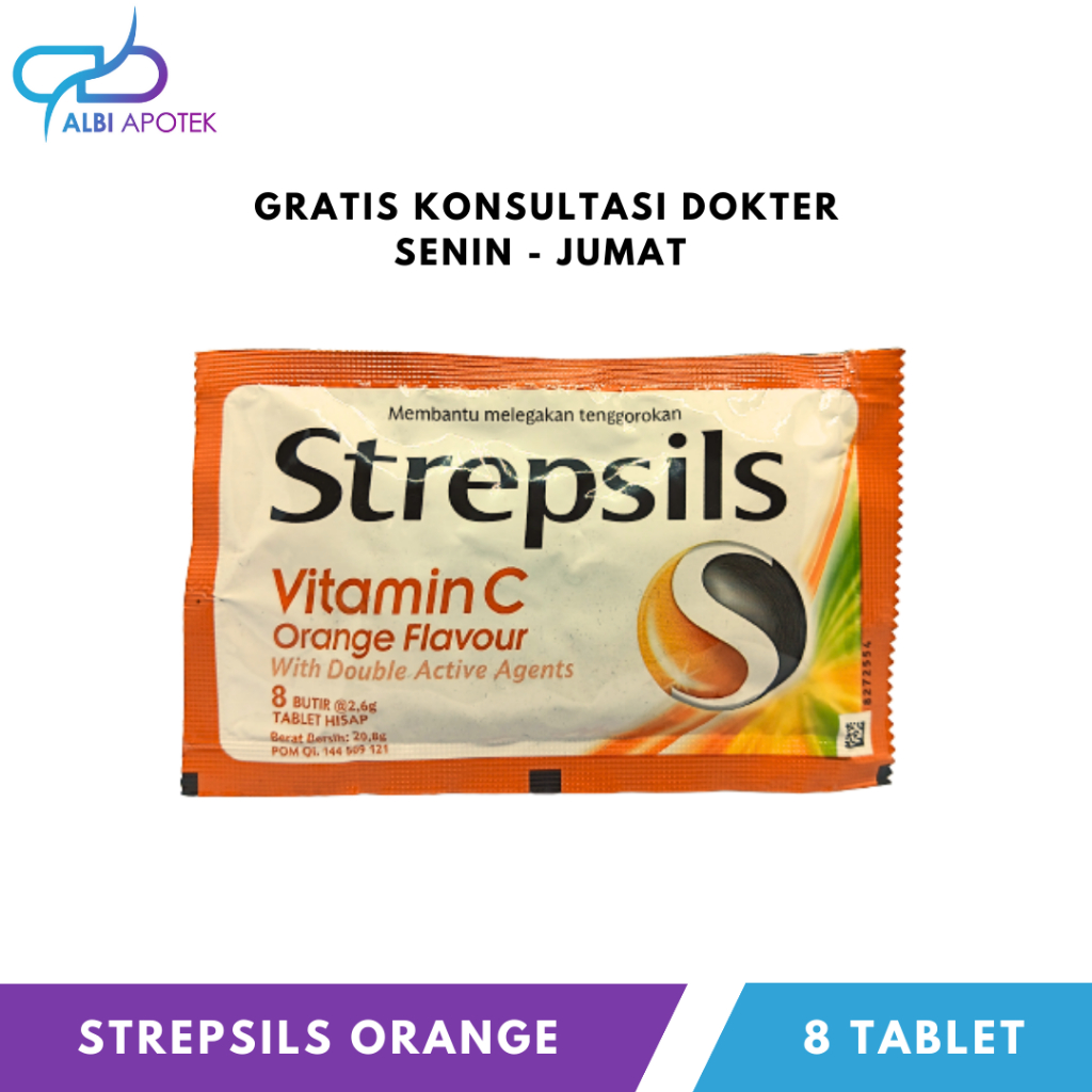Jual Strepsils Orange Flavour | Shopee Indonesia