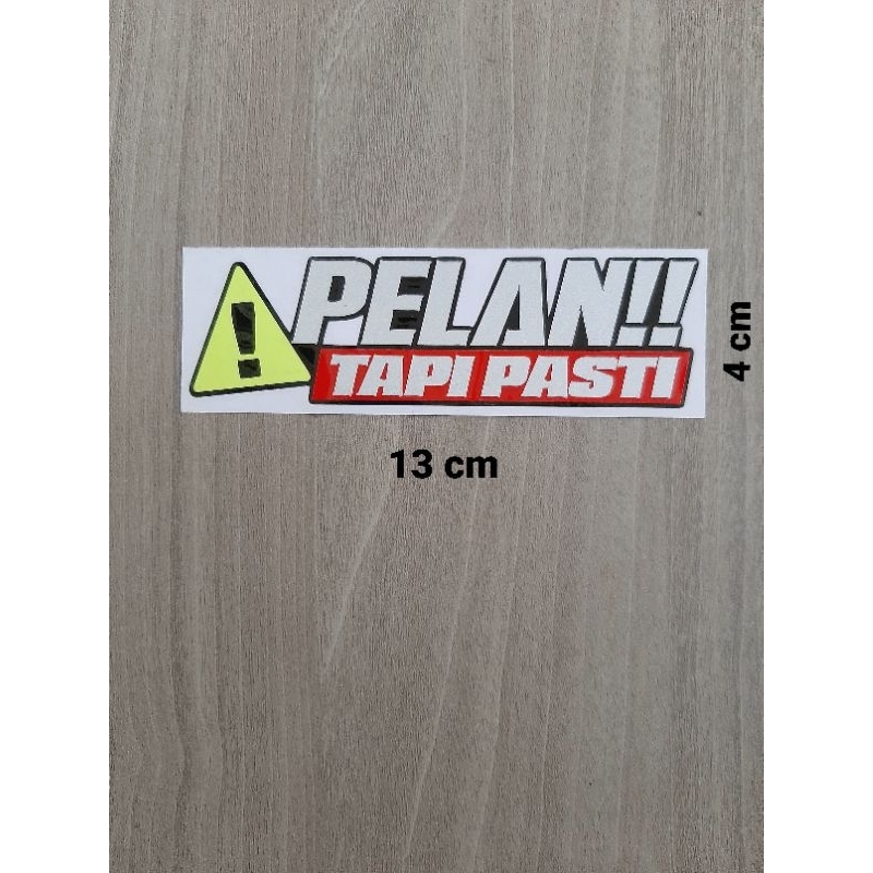 Jual STIKER CUTTING TUMPUK PELAN TAPI PASTI | Shopee Indonesia