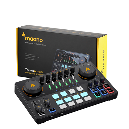Jual Maono E2 Maonocaster AME2 AM-E2 Soundcard Streaming Podcast Basic | Shopee Indonesia