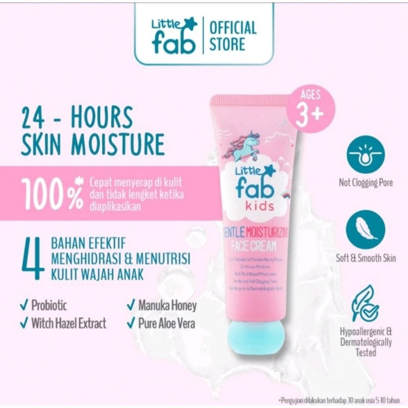 Jual Little Fab Skincare Anak Makeup Anak Facial Wash Sunscreen ...