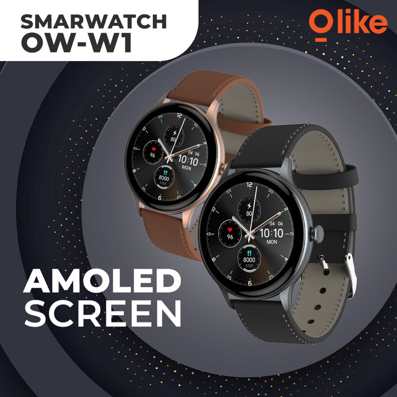 Jual OLIKE OW-W1 SMARTWATCH GPS TOUCH SCREEN AMOLED WATERPROOF SPORT ...