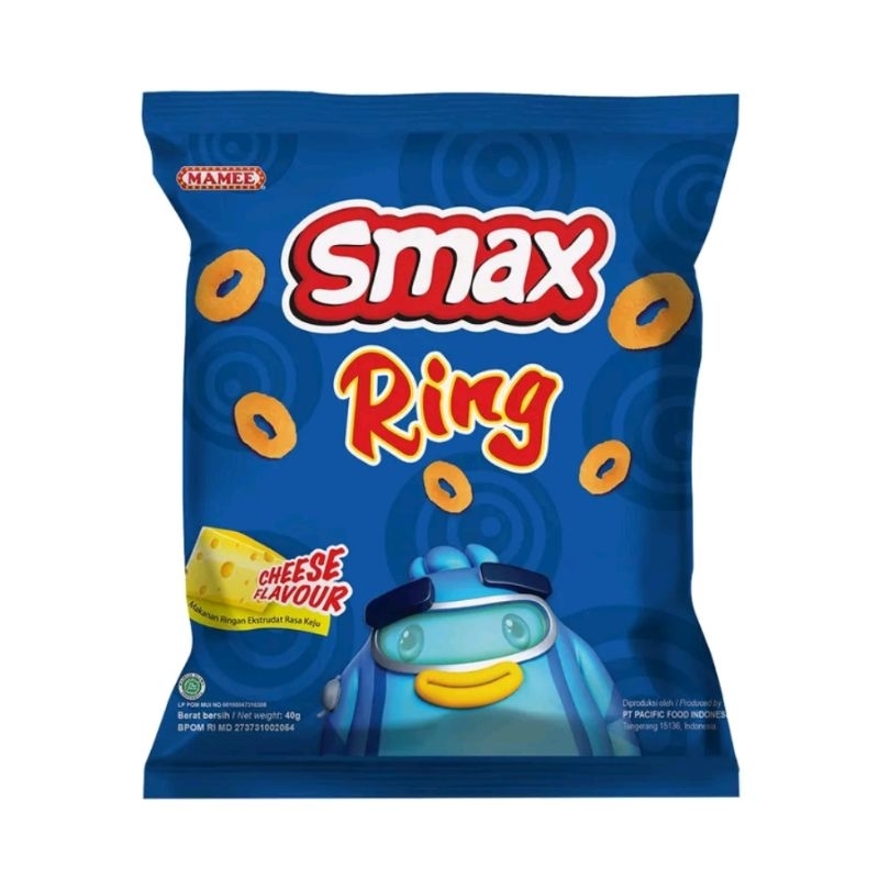 Jual SMAX RING 40gr KEJU ECERAN RENCENG CEMILAN ANAK MAKANAN RINGAN ...