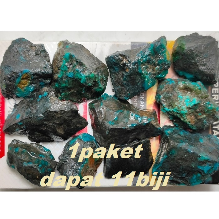 Jual batu bacan doko campur palamea -hitam 1paket 11.pcs DIKIRIM secara ...