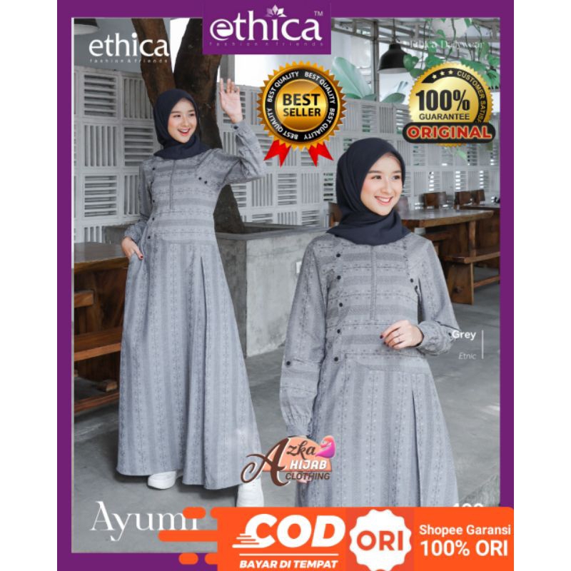 Jual GAMIS ETHICA AYUMI 400 TERBARU ORIGINAL / BAJU GAMIS TERBARU 2023 ...